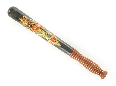 Lot 565 A 19th Century Ebonised Police Truncheon