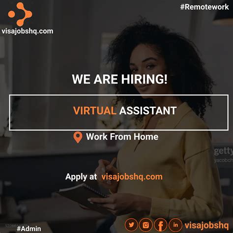 Virtual Assistant Work From Home