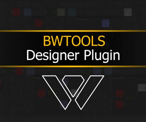 Artstation Bwtools 21 Substance Designer Plugin Designer 140 Resources