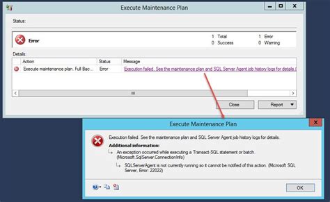 Sql Server Fix Sqlserveragent Is Not Currently Running So It Cannot
