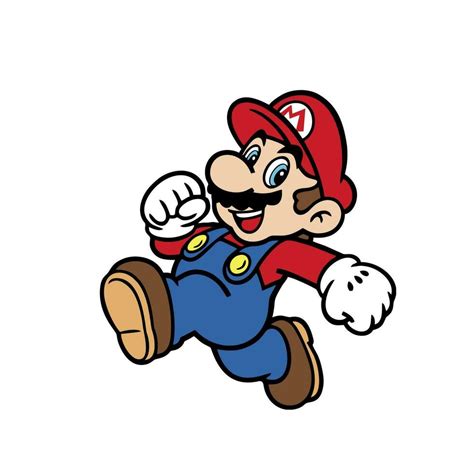 Cute Illustration Designs For The Characters In The Super Mario Bros