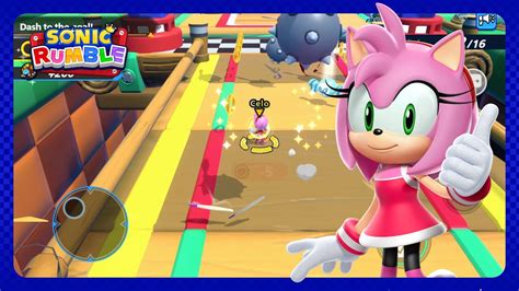 Sonic Rumble Amy Rose Gameplay Walkthrough Youtube