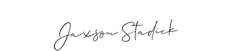 80 Jaxson Stadick Name Signature Style Ideas Best Esignature