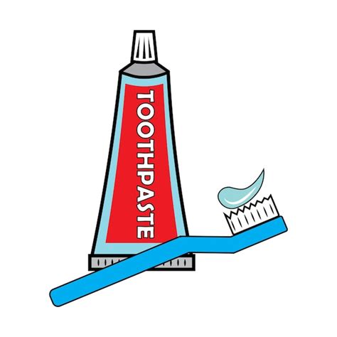 Toothpaste Vector