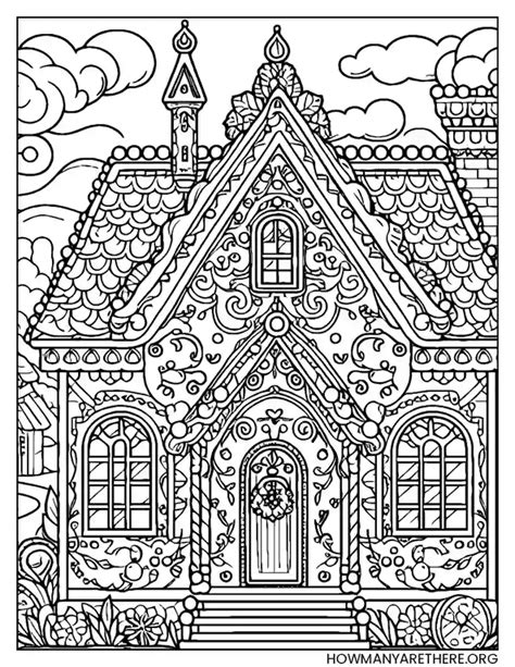 8 Dibujos E Imagenes Casa De Jengibre Para Colorear Y Imprimir Gratis
