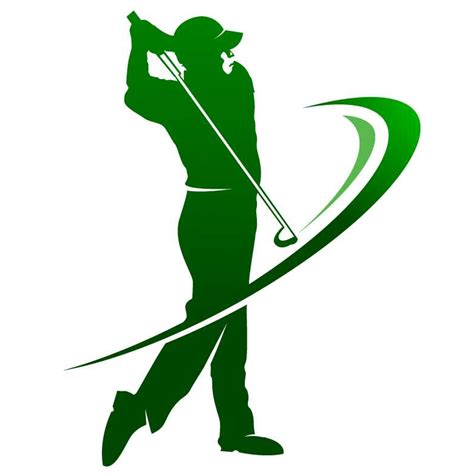 Male Golfer Clip Art