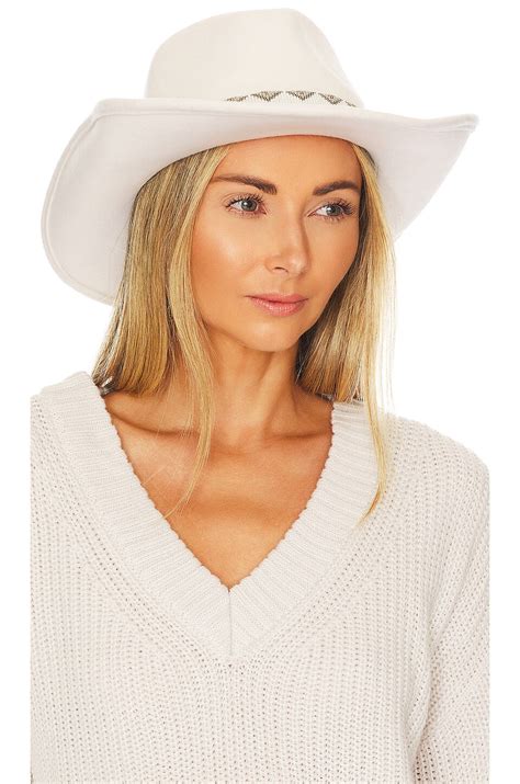 Nikki Beach Cassidy Hat In White Revolve