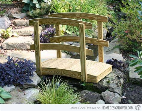 15 Whimsical Wooden Garden Bridges Home Design Lover Garden Bridge