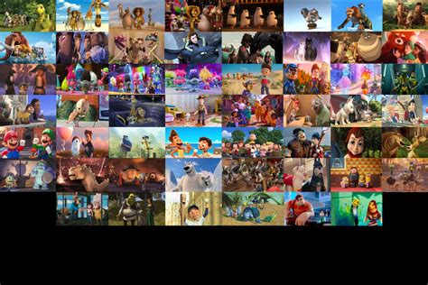 My Favorite 42 Animated Movies Collage By Benny199sanchez On Deviantart