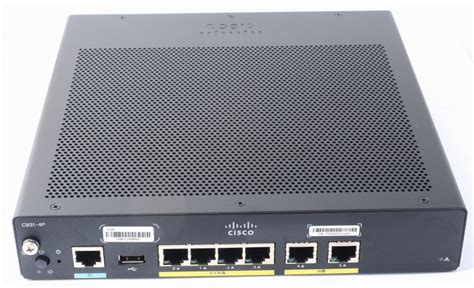 Cisco C931 4p Configuration