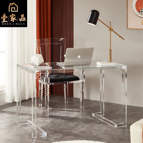 Acrylic Desk Entrance Writing Desk Computer Desk Plexiglass Dressing