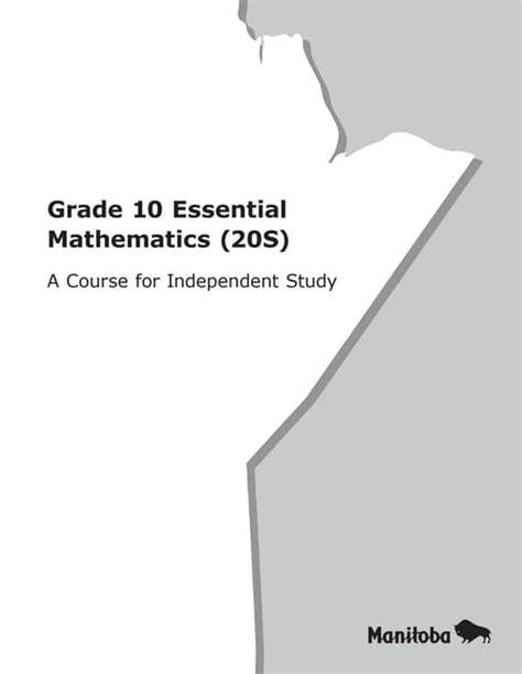 Gr10 Essential Math Pdf
