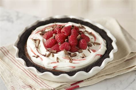 Raspberry Cream Pie Recipe Eating Out Loud