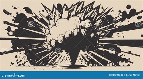 Vintage Retroo Cartonn Comics Ink Abstract Drawing Texture Background