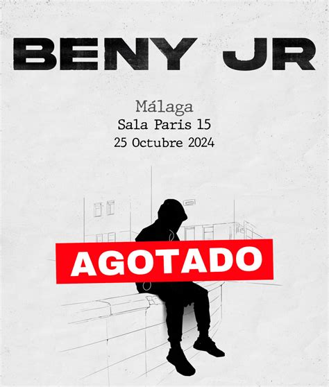 Beny Jr Agotado Sala Paris 15