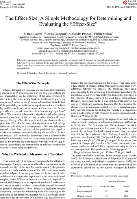 Statistical Significance Psychology