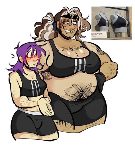 Rule 34 2d 2girls Bbw Big Breasts Bileshroom Blush Bra Bra Meme