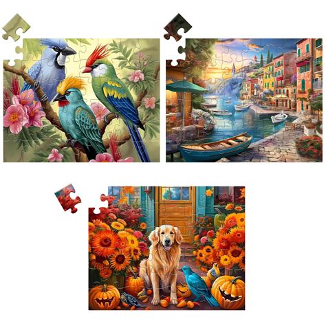 Dementia Puzzles For Elderly Large Piece Puzzle For Seniors 48 Piece