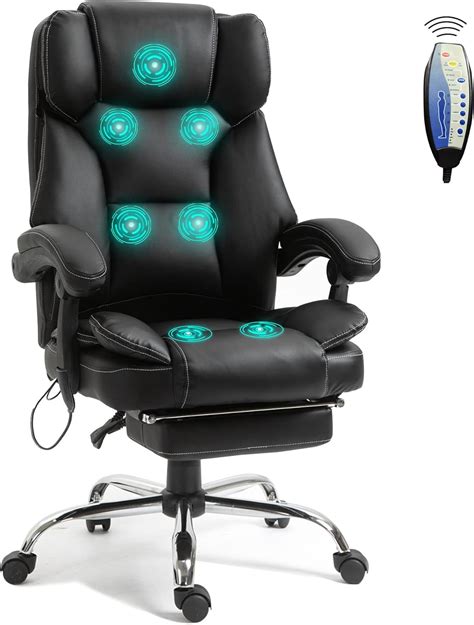 Massage Office Chair With Footrestergonomic Executive Home