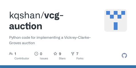 Github Kqshanvcg Auction Python Code For Implementing A Vickrey