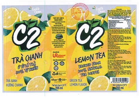 C2 Green Tea Lemon Flavor Binh Duong