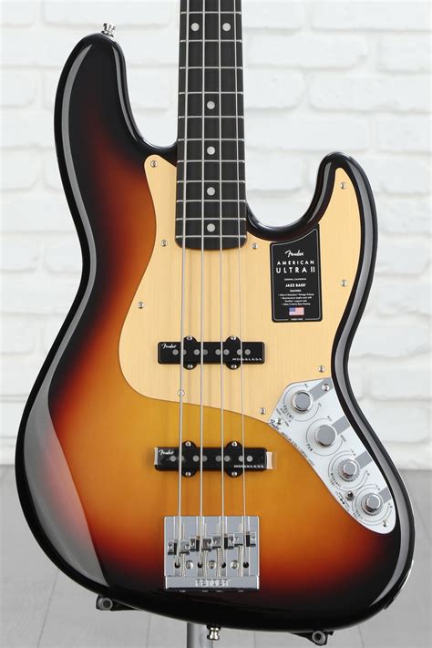 Fender American Ultra Ii Jazz Bass Ultraburst Ebony Fingerboard