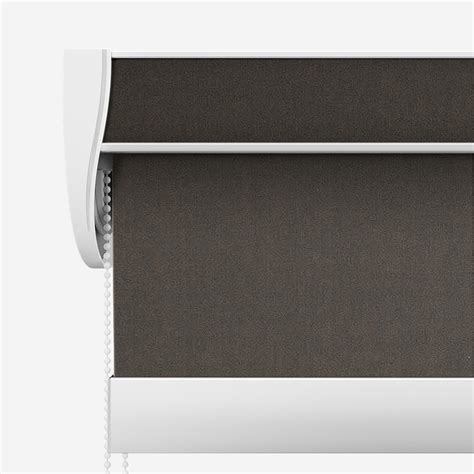 Optima Blackout Brown Roller Blind Blinds Direct