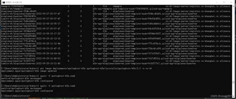 Springboot27docker制作镜像k8s部署（更新）应用spring Boot 27 阿里云容器镜像 Csdn博客