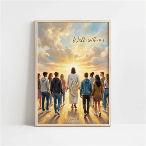 Lds 2026 Youth Theme Art Walk With Me Lds Theme Spiritual Printable