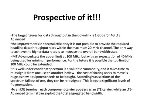 Lte Carrier Aggregation About The Aggregation Pdf Telecommunications Industry Industries