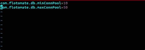 how to configure memory and connection pool serviceops