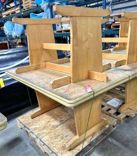 Classroom Work Tables Beckort Auctions Llc