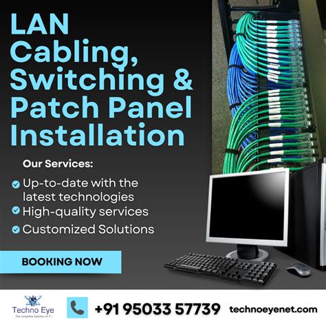 Lan Cabling Switching And Patch Panel Installation Services By Techno