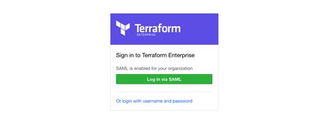enable single sign on sso in terraform enterprise terraform
