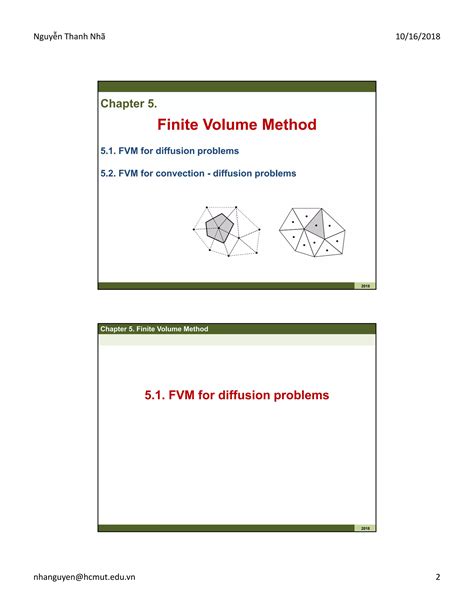 Finite Volume Method Pdf