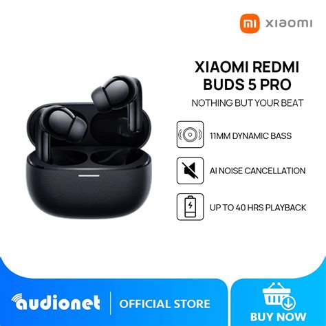 Xiaomi Redmi Buds Pro Bluetooth Active Noise Cancellation Up To Hours Long