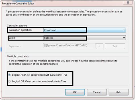 Microsoft Business Intelligence Precedence Constraints In Ssis