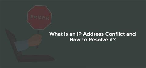 👨‍🏫 What Is An Ip Address Conflict And How To Resolve It Routerreset