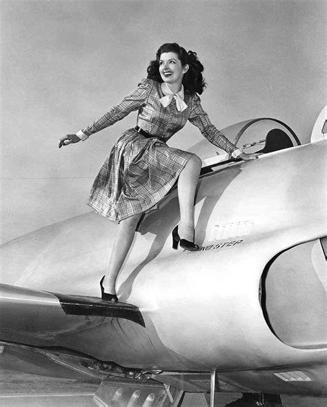 Jane Adams 1940s Actress Glamour Girl And Obviously Jet Test Pilot