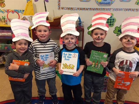 Mwf Class Celebrating Dr Seuss Happy Day Nursery School