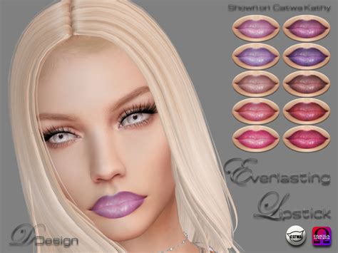 Second Life Marketplace Everlasting Lipstick Demo