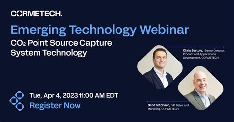 Cindy Pearce On Linkedin Emerging Technology Webinar Co₂ Point Source Capture System Technology