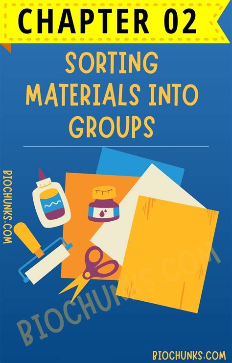 Sorting Materials Into Groups Biology Notes Cbse Ncert Biochunks
