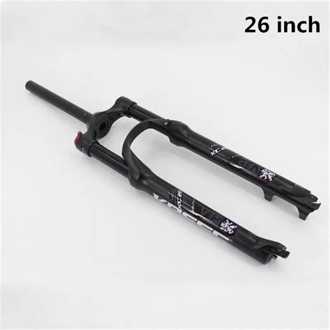 Krsec Xc20 Mtb 자전거 가스 포크 262627529 인치 어깨 잠금 286mm 자전거 디스크 브레이크