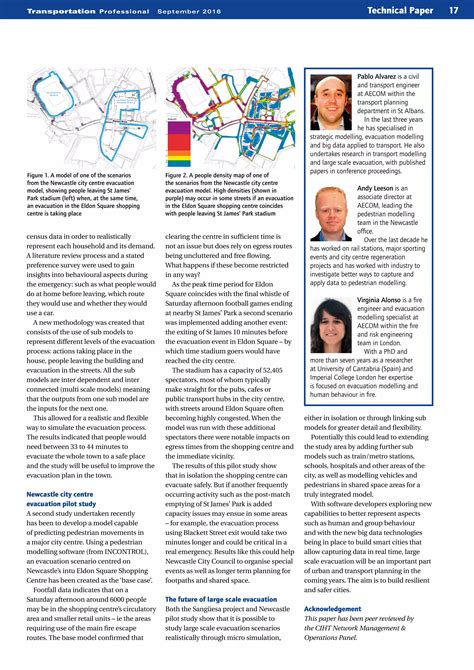 Modelling Large Scale Evacuation Scenarios To Build Safer Cities Pdf
