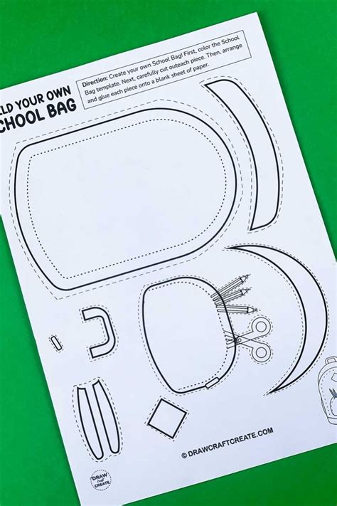 Backpack Template Free Printable