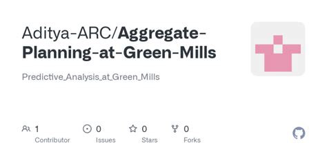 Aditya Chitnis On Linkedin Github Aditya Arcaggregate Planning At Green Mills