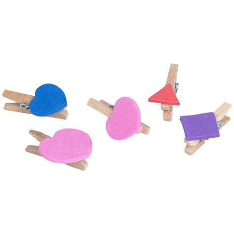 Kadink Wooden Tiny Pegs Natural 50 Pack Officeworks