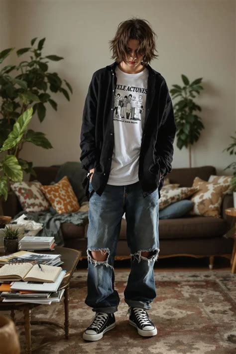 21 Edgy Grunge Outfits Men To Rock Your Rebel Spirit Men Inspire