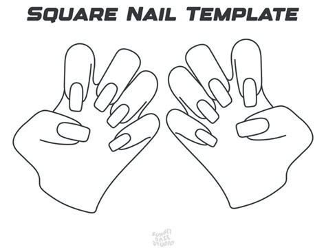 Free Nail Template Print Out Nail Designs Templates Printable Free